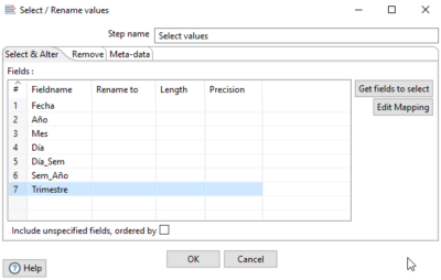 Spoon, el componente de Pentaho Data Integration (Kettle)